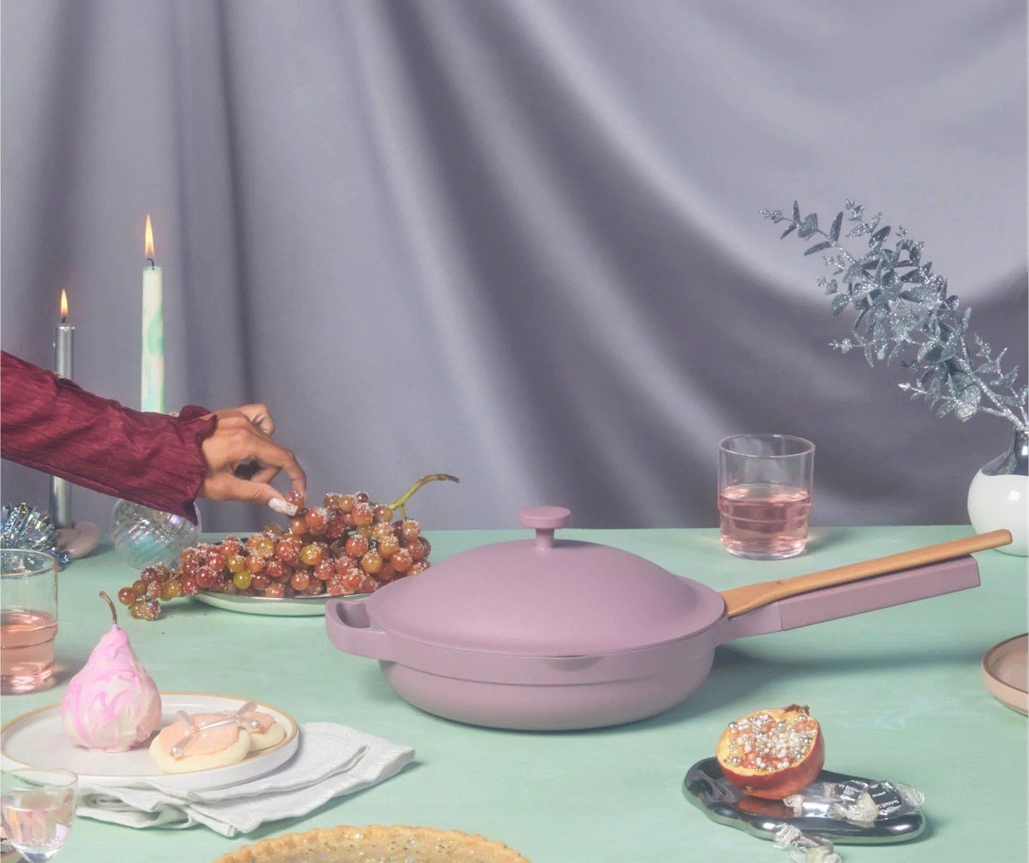 Cyber Woman With Food