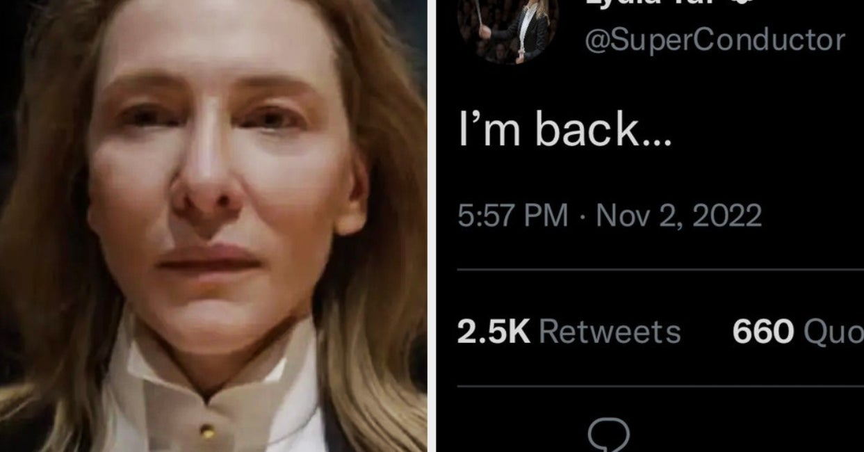 Tweets About Lydia Tár That Are Hilarious If You've Seen Tár