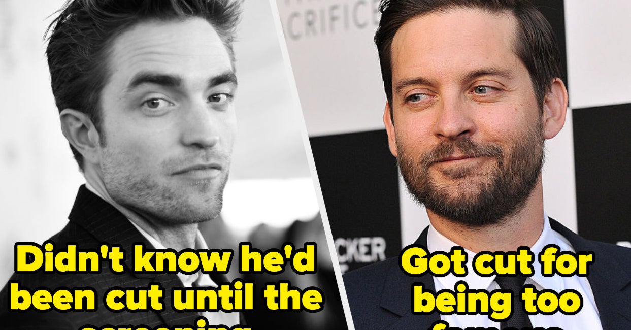 These Actors All Had Their Scenes Cut From Movies