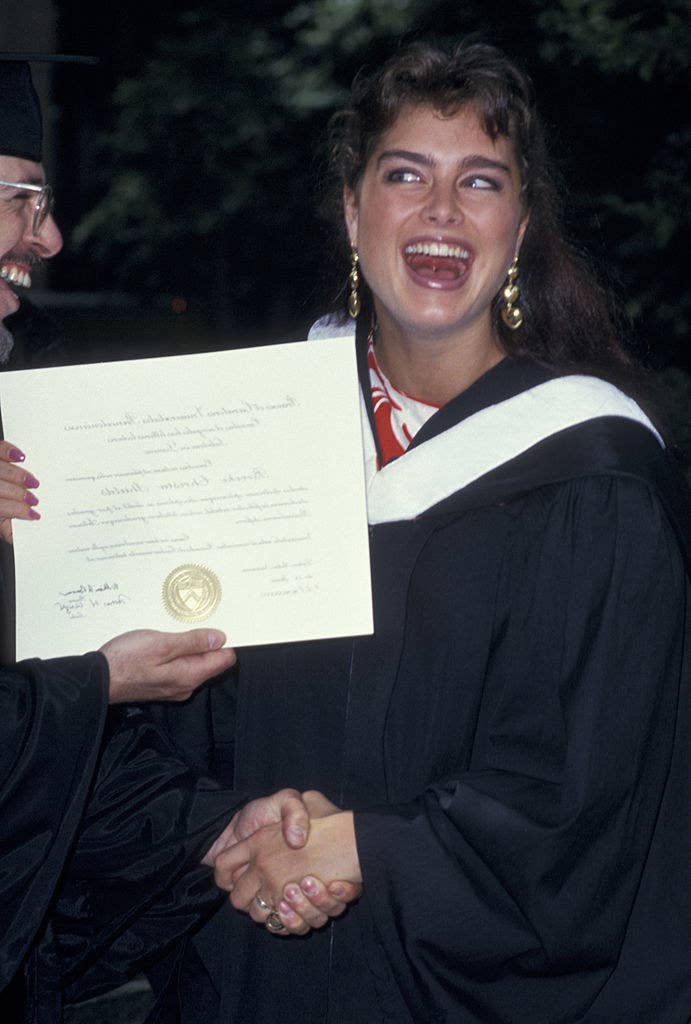 brooke shields princeton university