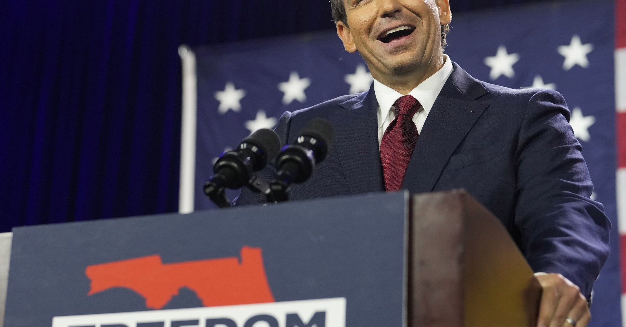 Florida Gov. Ron DeSantis Previews Potential 2024 Run In Victory Speech