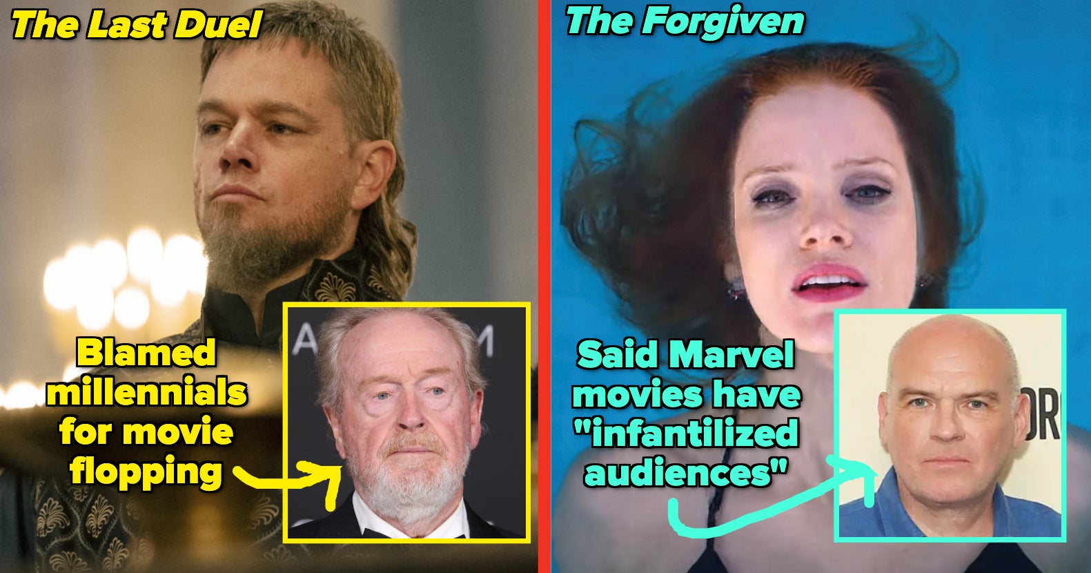 23 Things Filmmakers Blamed For Their Worst Movies