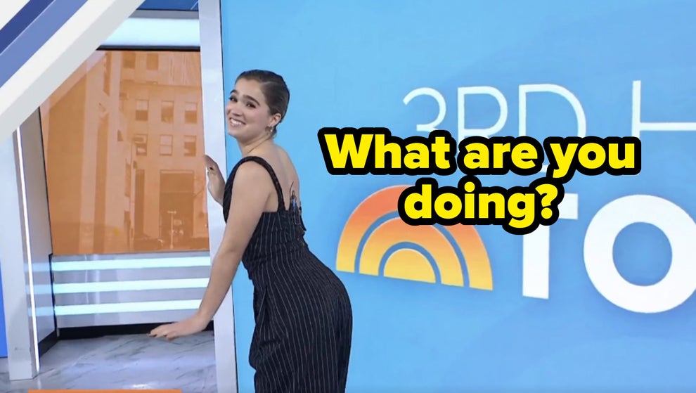 Haley Lu Richardson White Lotus Twerking Today Show