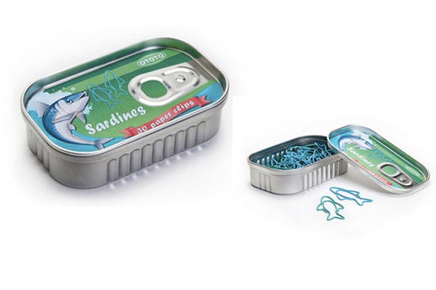 Packing Heat: Sardine Paper Clips | Complex