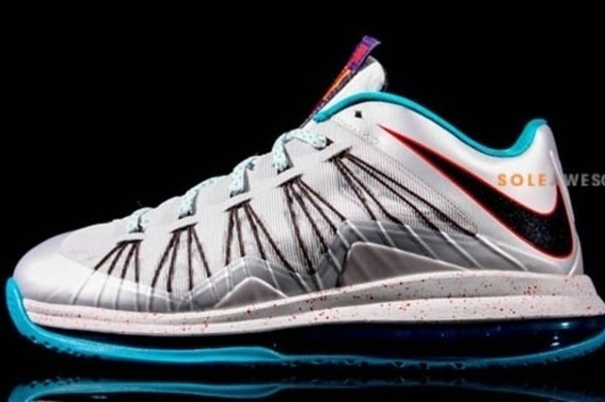 Lebron 10 Blue Low