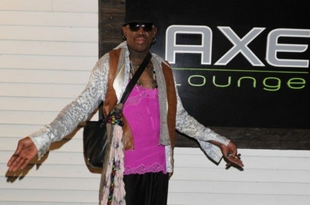 Dennis Rodman Wanted To Enter The Basketball Hall of Fame On A Colorful ...