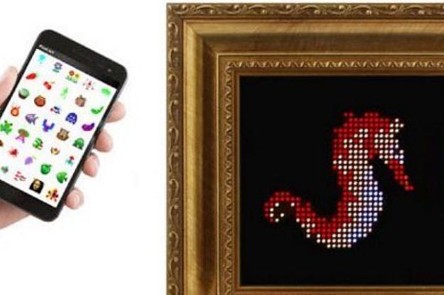 The PIXEL Interactive LED Art Mirror Lets You Hang Pixel Art Through an ...