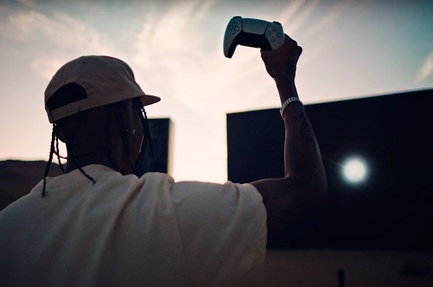 Livestream Travis Scott's PlayStation 5 Unboxing Event | Complex