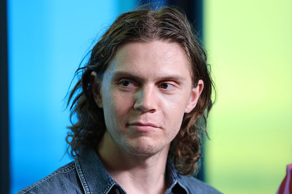 Evan Peters Tattoo Face
