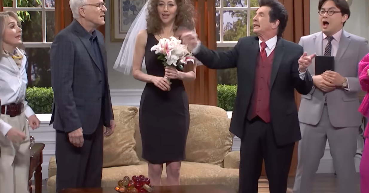 Kieran Culkin, Steve Martin, Martin Short Do SNL "Father Of The Bride" Skit