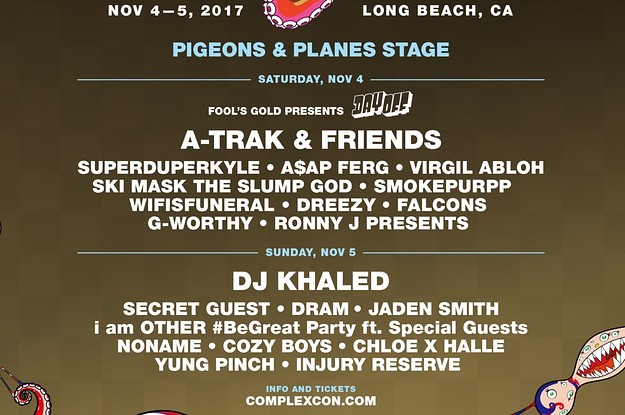 Announcing the Pigeons & Planes Stage at ComplexCon 2017 | Complex