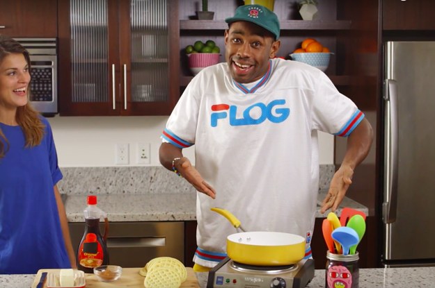 Watch Tyler, The Creator Make Waffles In This Hilarious Cooking Segment ...