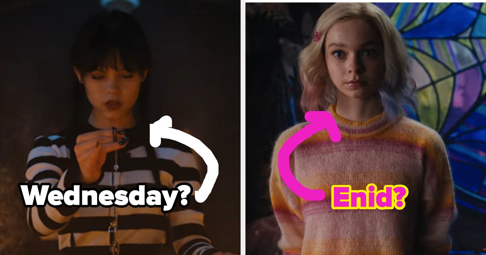 Poll: Choose Between Looks Worn By Wednesday And Enid