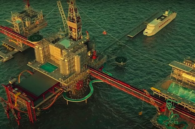 Saudi Arabia Announces Plans to Convert Oil Rig Into 'Extreme' Theme ...