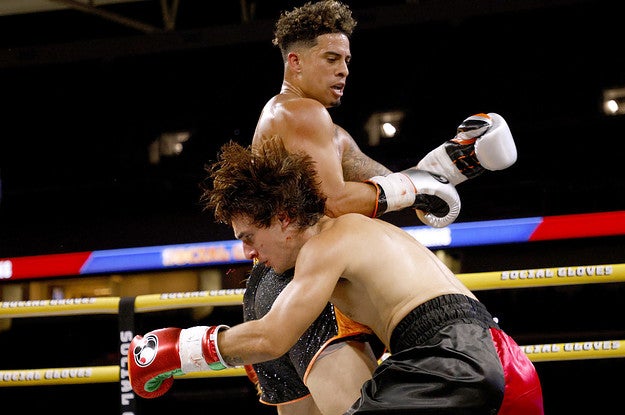Austin McBroom TKOs Bryce Hall in YouTube vs. TikTok Boxing Match | Complex