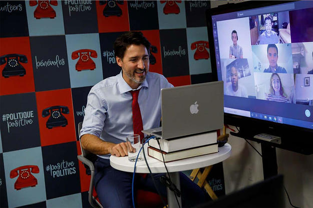 Justin Trudeau Roasted for Using Fake MacBook in Photo | Complex