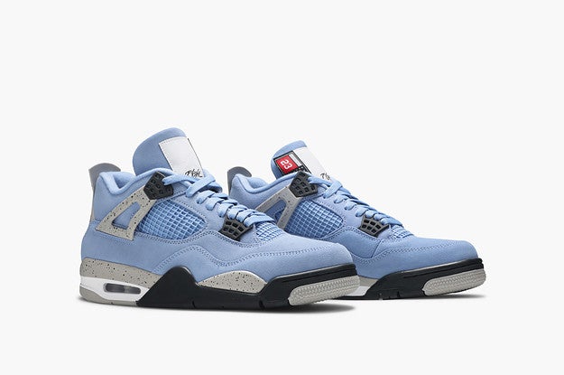 GOAT Celebrates the Air Jordan 4 ‘University Blue’ with the Best UNC ...