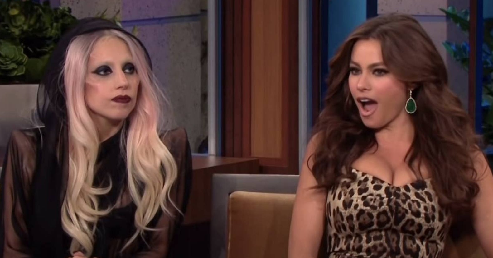 Lady Gaga Defended Sofia Vergara On "Jay Leno" In Resurfaced Clip