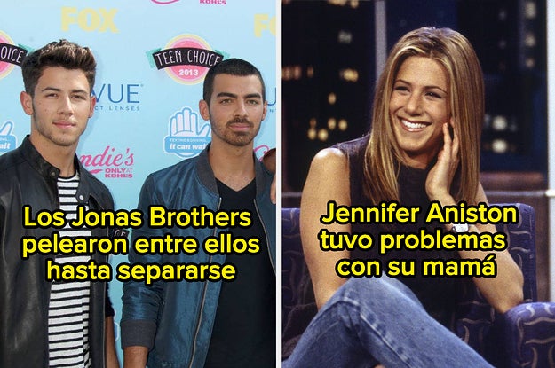 10 Familias famosas que tuvieron problemas públicos