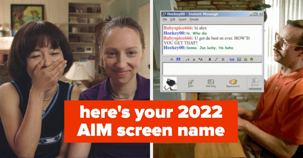 2022 AIM Screen Name Quiz