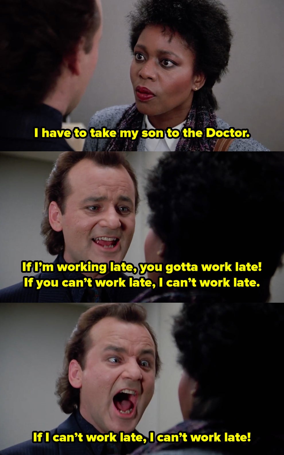 Here's My Scrooged Review Only 30 Years Later