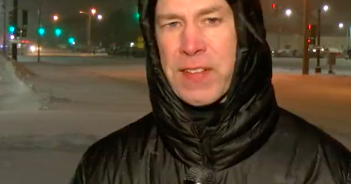 A Sports Reporter Covering The Weather Is Going Viral