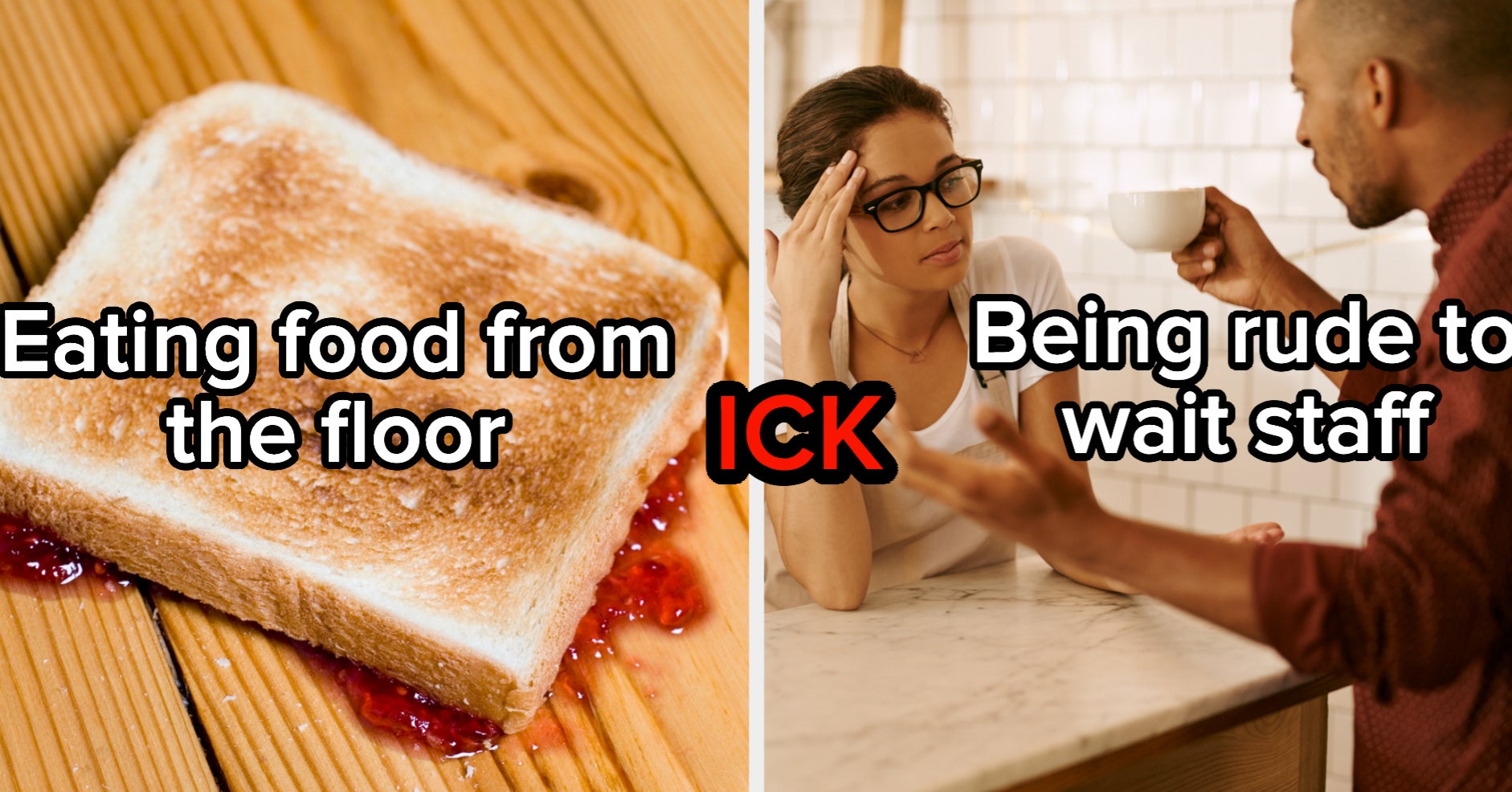 React To These Situations To Reveal If You Give Me The Ick