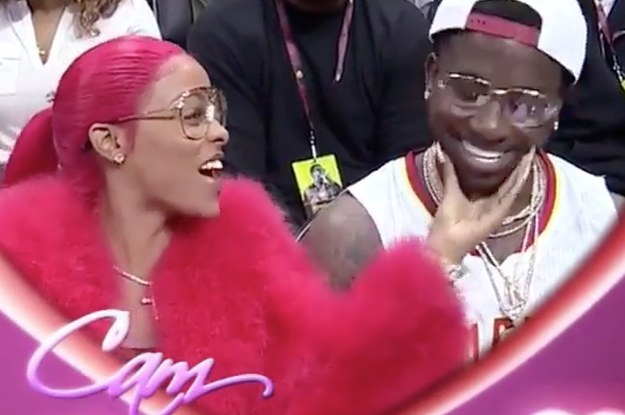Watch Gucci Mane Propose to His Girlfriend During Kiss Cam at a Hawks ...