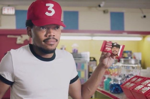 Chance The Rapper Ditches Costume in Alternate Post-Halloween Kit Kat ...