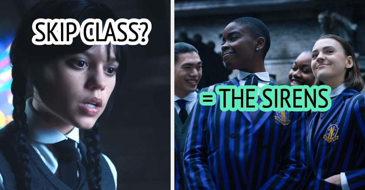 What Outcast Am I? 'Wednesday' Nevermore Academy Quiz