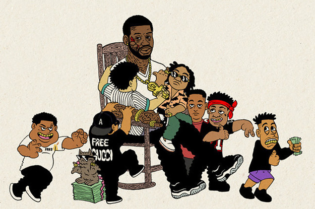 Gucci Mane Flaunts his Influence with "All My Children" | Complex