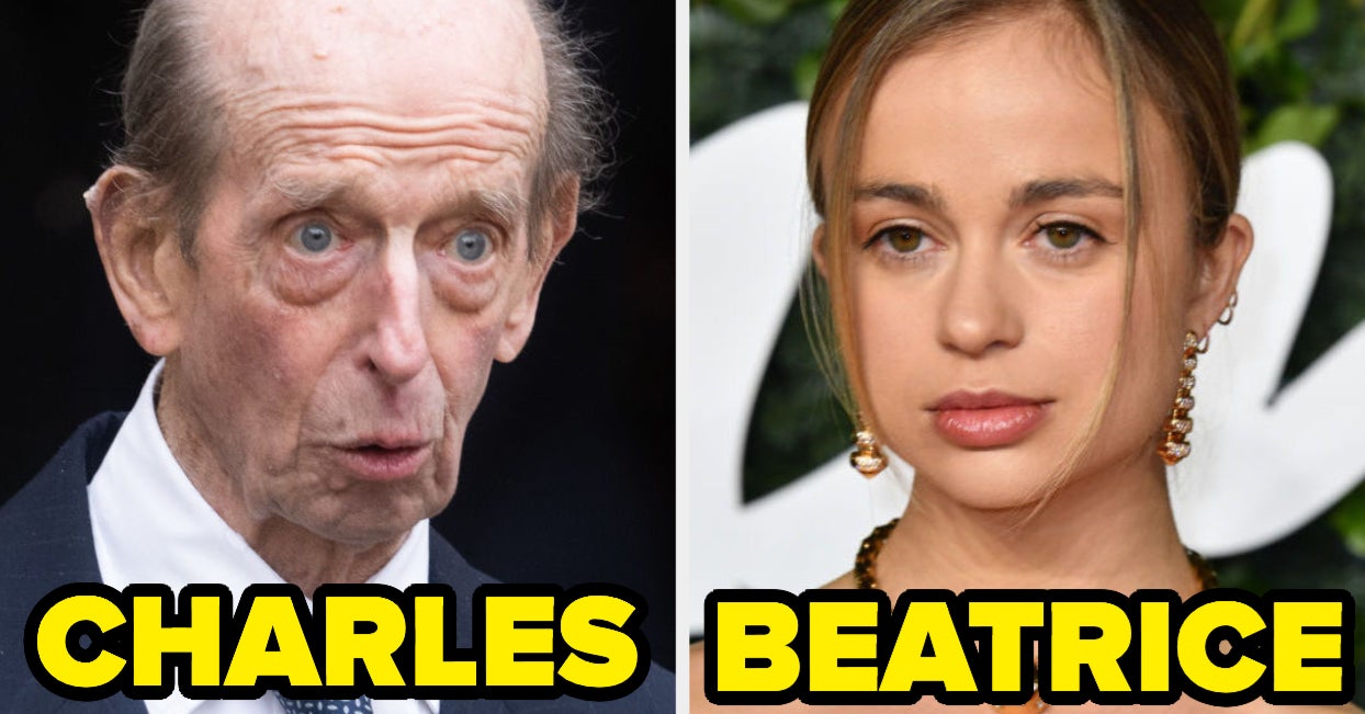 Can You Identify These Members Of The Royal Family?