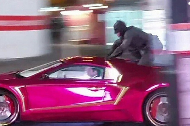Batman Crashes The Set Of Suicide Squad | Complex