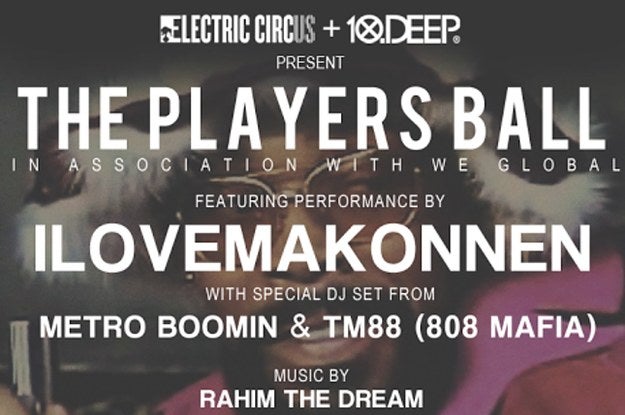Electric Circus Presents "The Players Ball" With Makonnen This ...