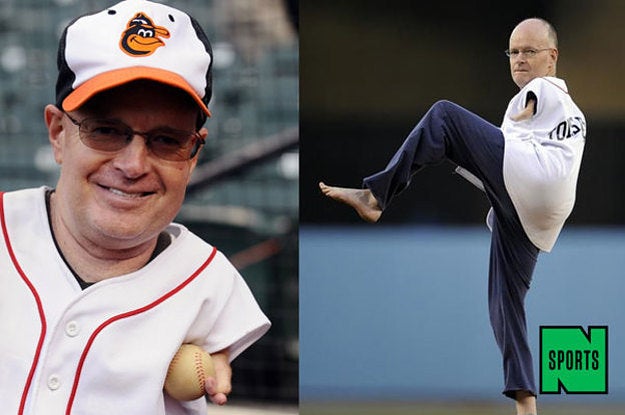 Man Born Without Arms Throws Amazing First Pitch, Is Better Than 50 ...
