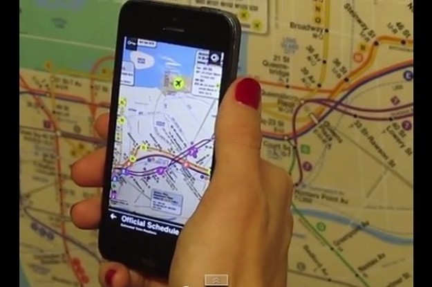 Watch NYC Subway Maps Move Thanks to New App | Complex