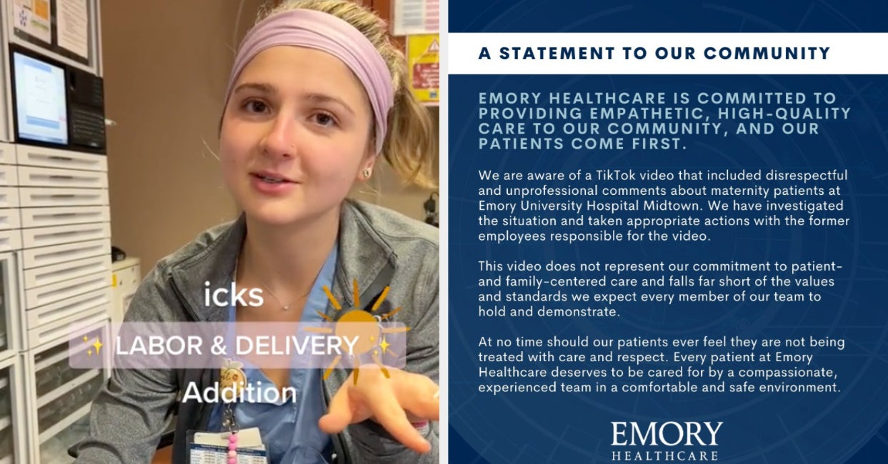 Viral “Labor And Delivery Icks” TikTok Posted By Nurses Has Received ...