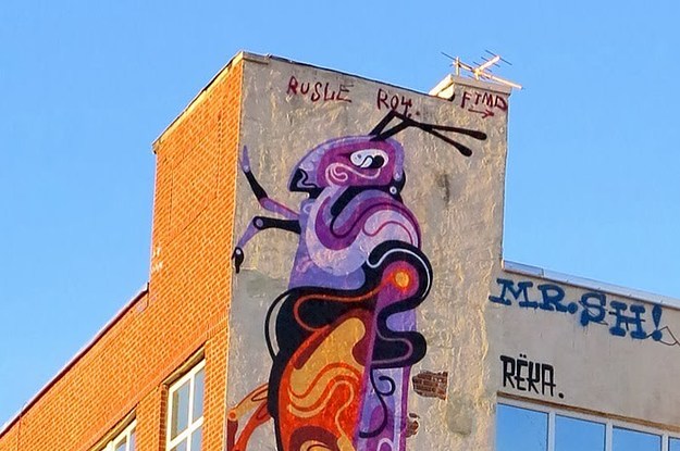 Street Artist Reka Hit New York With a Double Dose of Colorful Murals ...