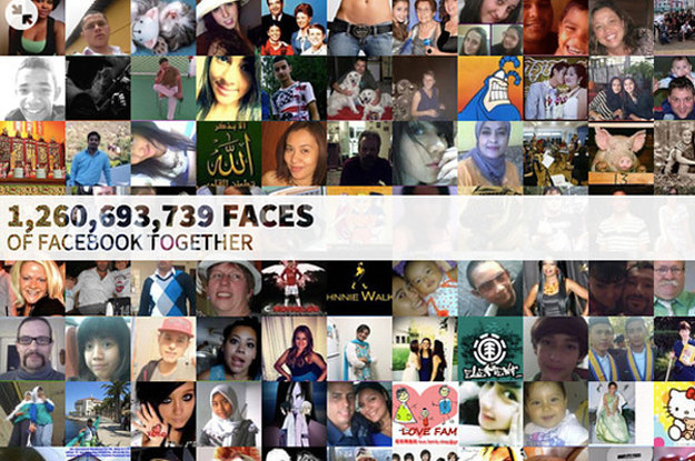 This Website Places All 1.2 Billion Facebook Users on a Single Page ...