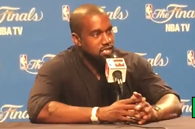 Kanye West Played at the Staples Center and Held His First NBA Press ...