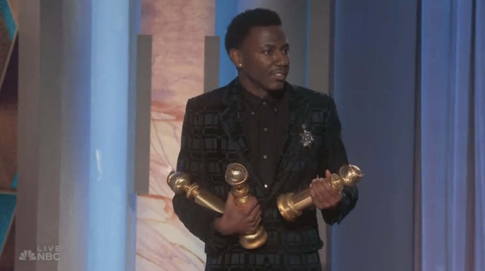Golden Globes Jerrod Carmichael Tom Cruise Scientology Joke