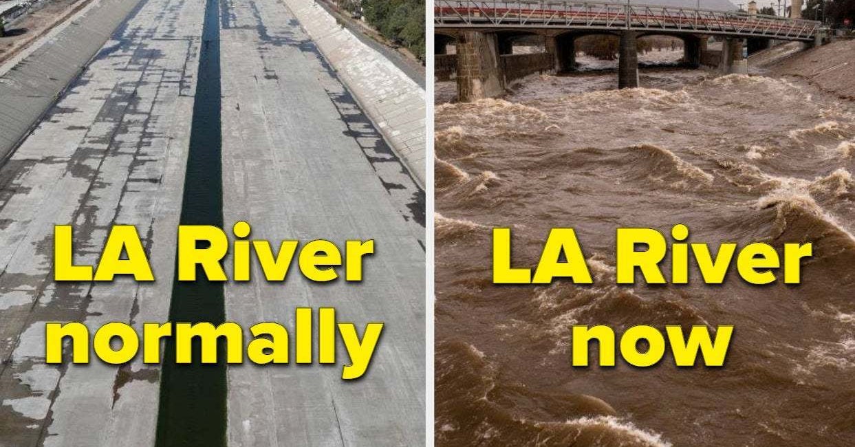 25 California Flood Photos That Are Kinda Scary TBH