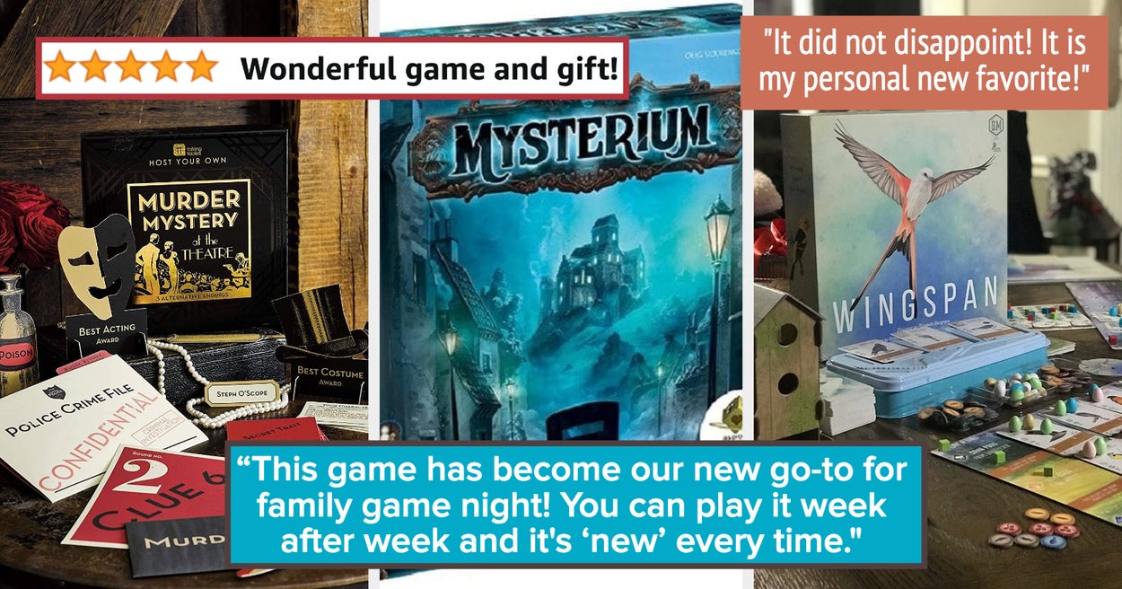 27 Reviewer-Loved Games That Make Perfect Gifts For Every Occasion