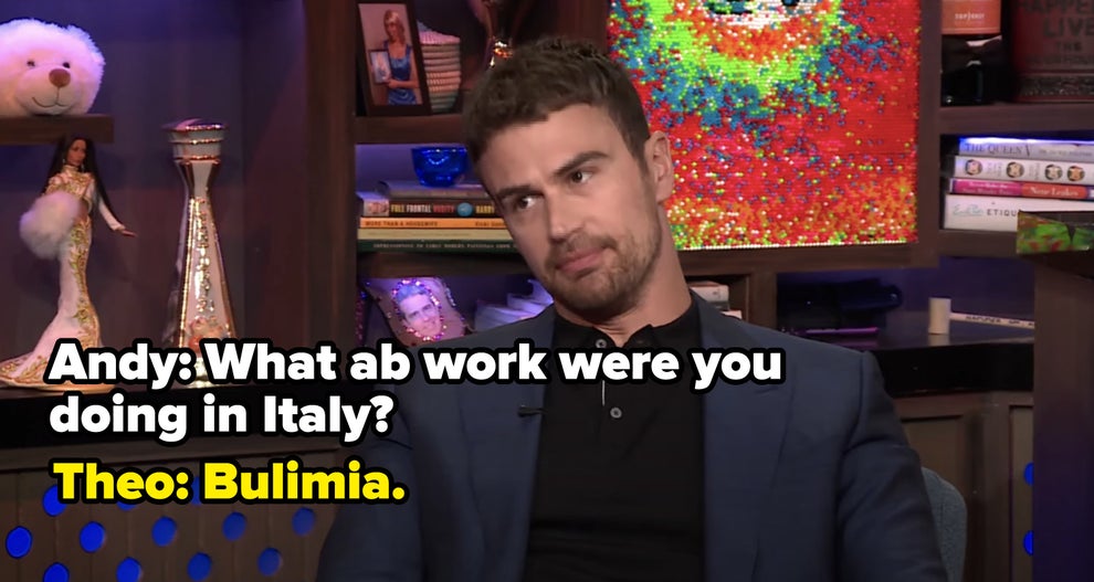 Theo James Watch What Happens Live