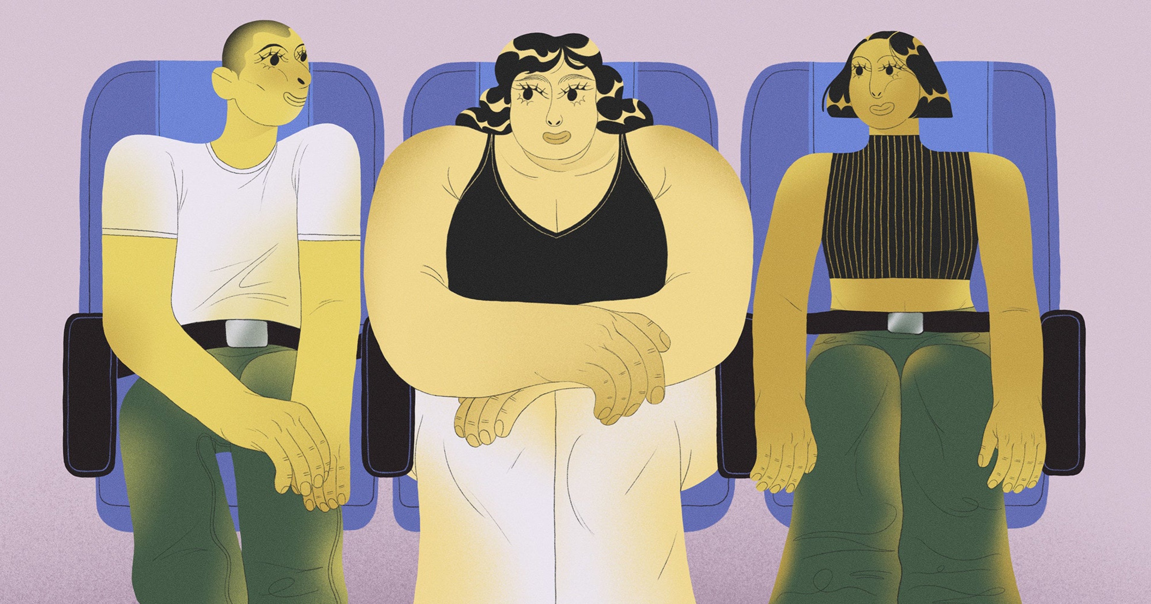 When You’re Fat, Flying Can Be A Minefield
