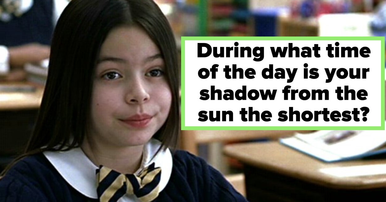 3rd Grade Pop Quiz For Adults