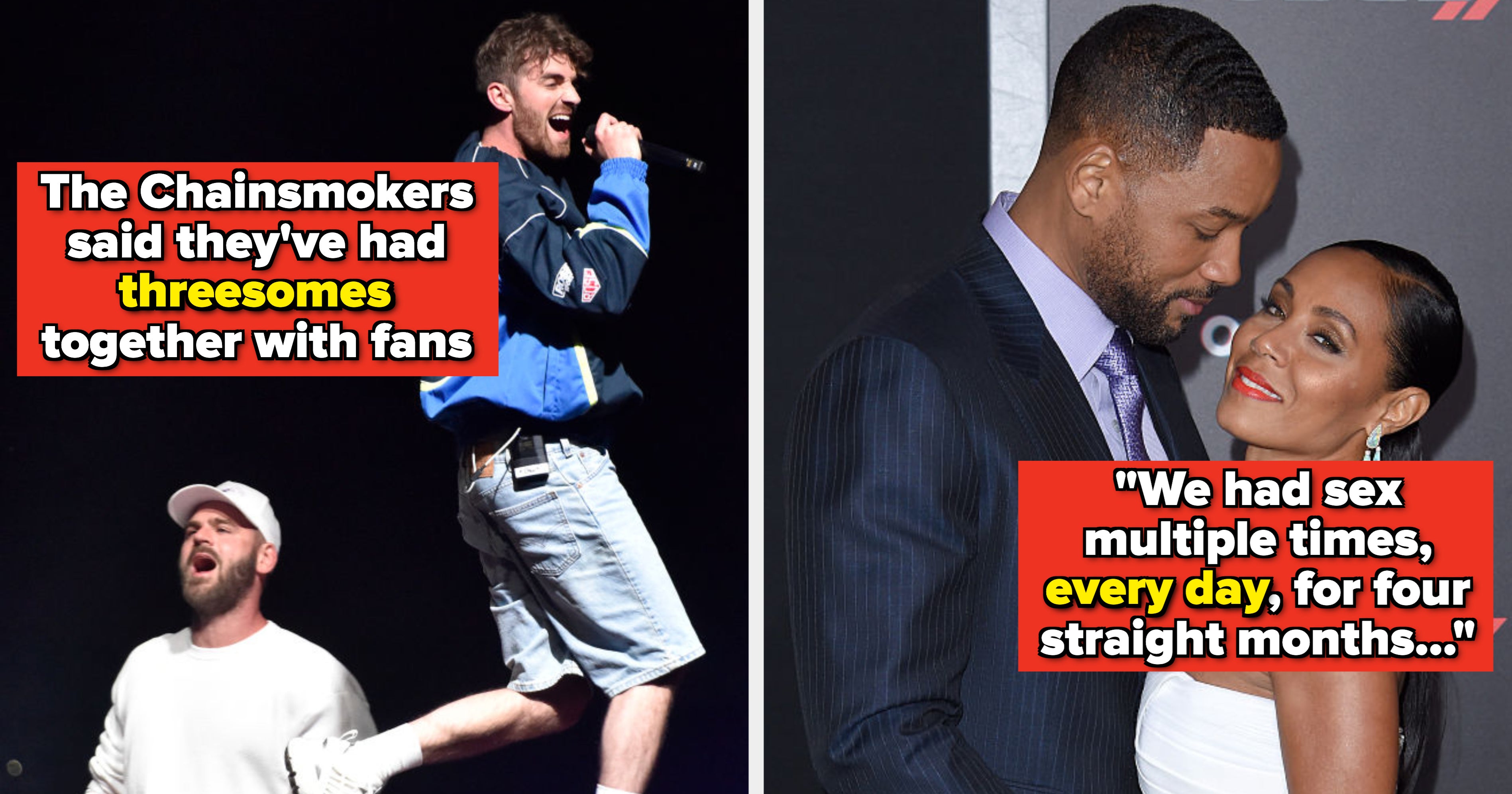 17 Wild Celebrity Sex Confessions