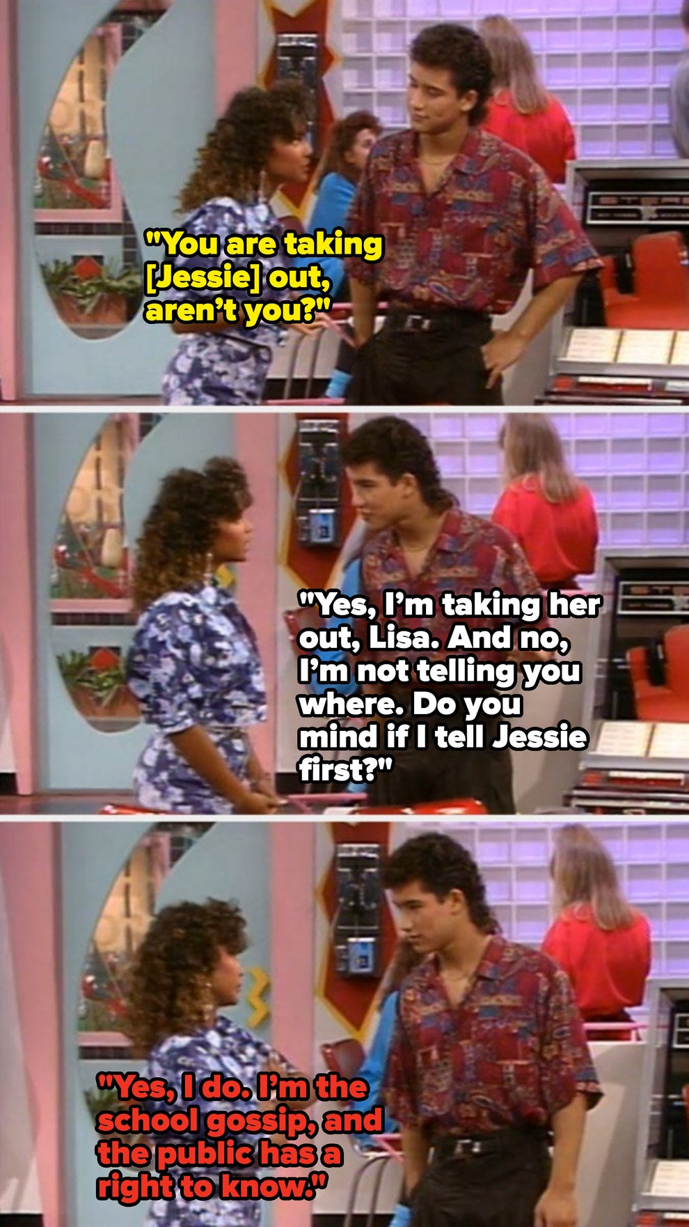 Lisa Turtle's Best Saved By The Bell Moments