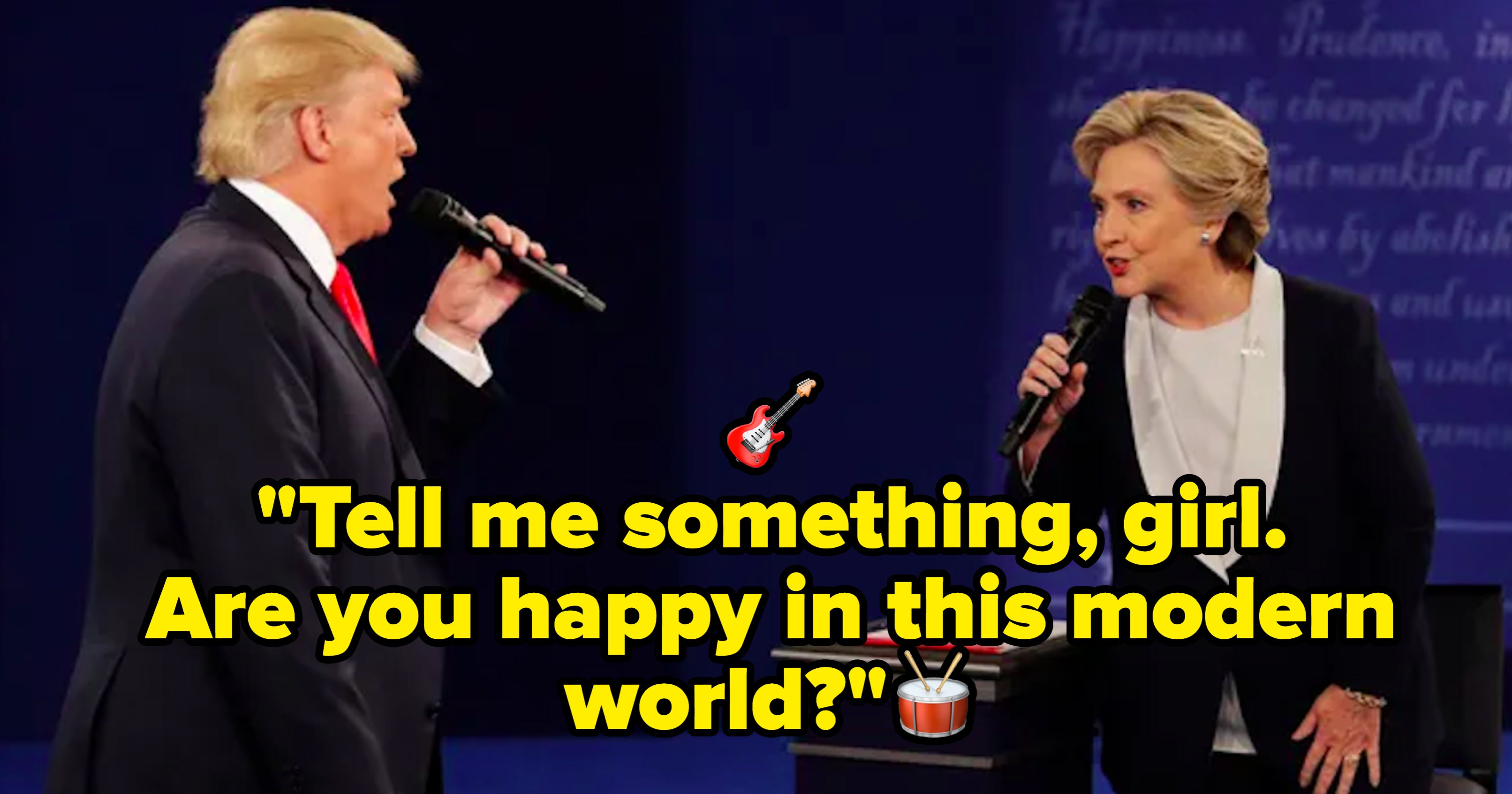 The Best Of The HillaryClinton And Donald Trump Singing Meme