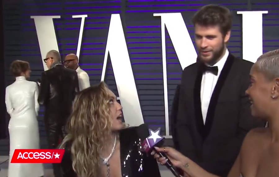 miley dancing with liam